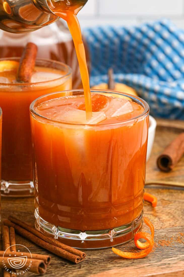 Cozy Pumpkin Old Fashioned - Little Sunny Kitchen