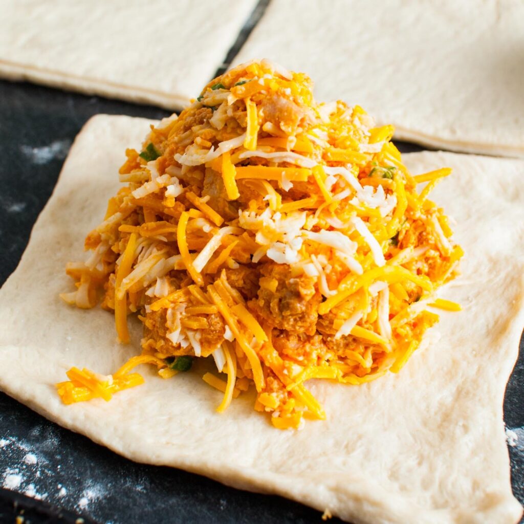 Buffalo Chicken Bombs for Halloween - Little Sunny Kitchen