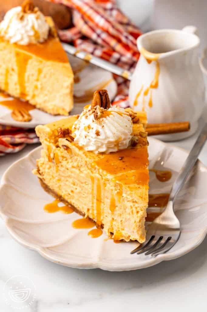 Sweet Potato Cheesecake Recipe - Little Sunny Kitchen