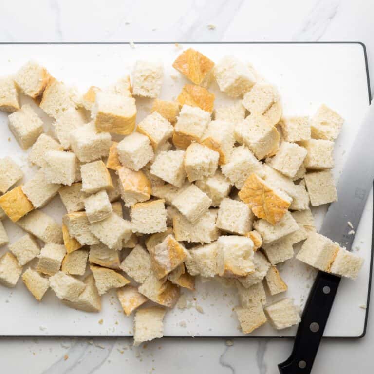 Vegetarian Mushroom Bread Pudding