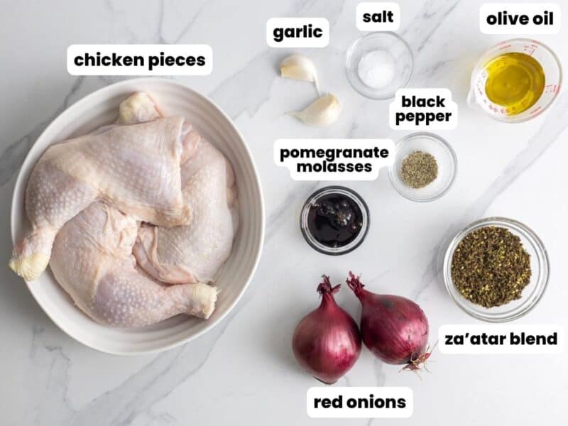 Baked Za'atar Chicken - Little Sunny Kitchen