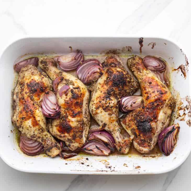 Baked Za'atar Chicken - Little Sunny Kitchen