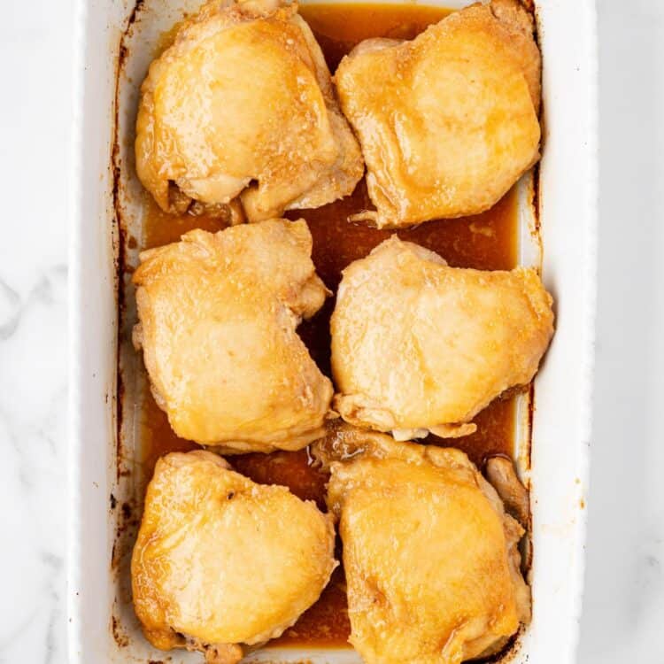 Honey Soy Chicken Thighs Little Sunny Kitchen
