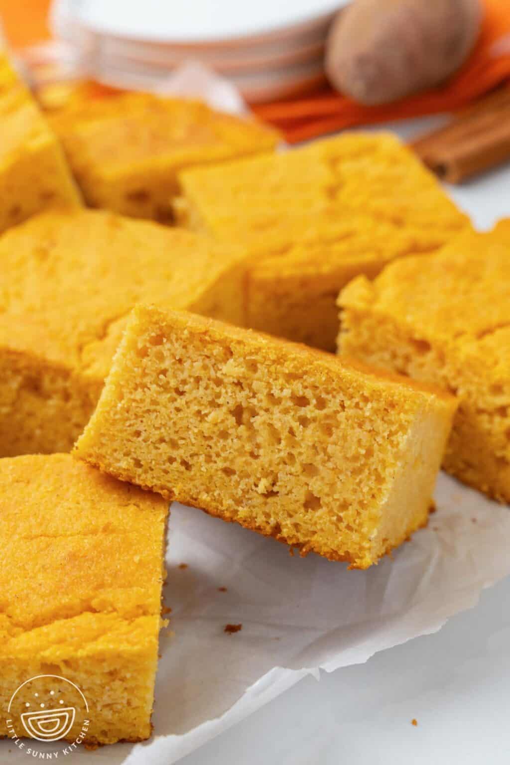 The Best Sweet Potato Cornbread - Little Sunny Kitchen