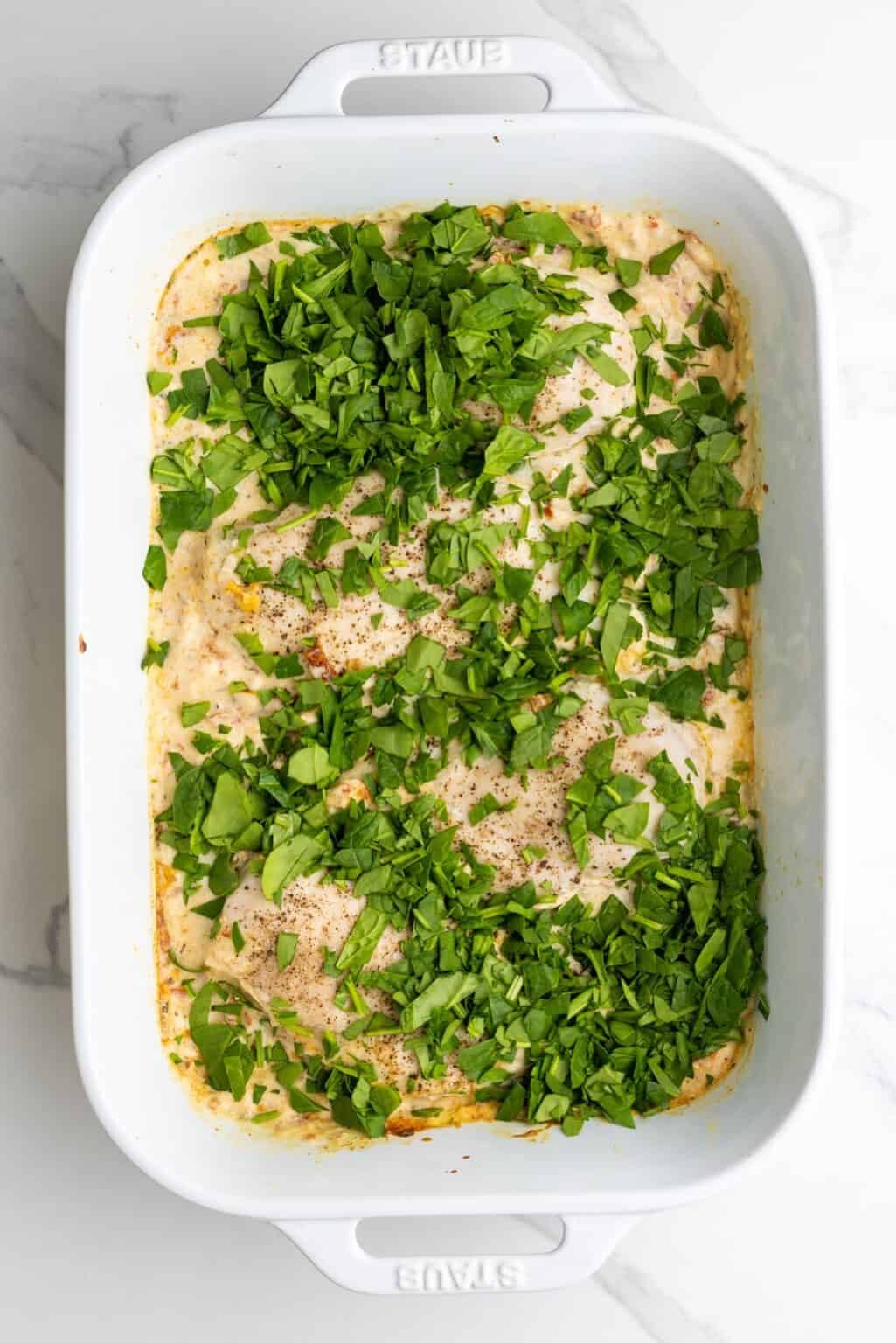 Baked Tuscan Chicken - Little Sunny Kitchen