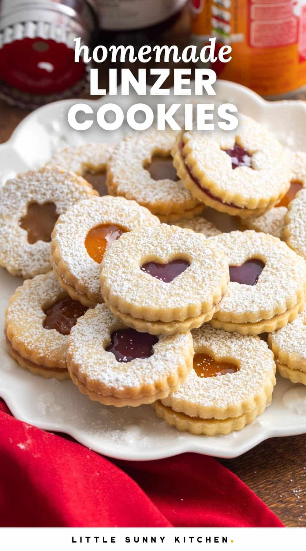 Linzer Cookies - Little Sunny Kitchen