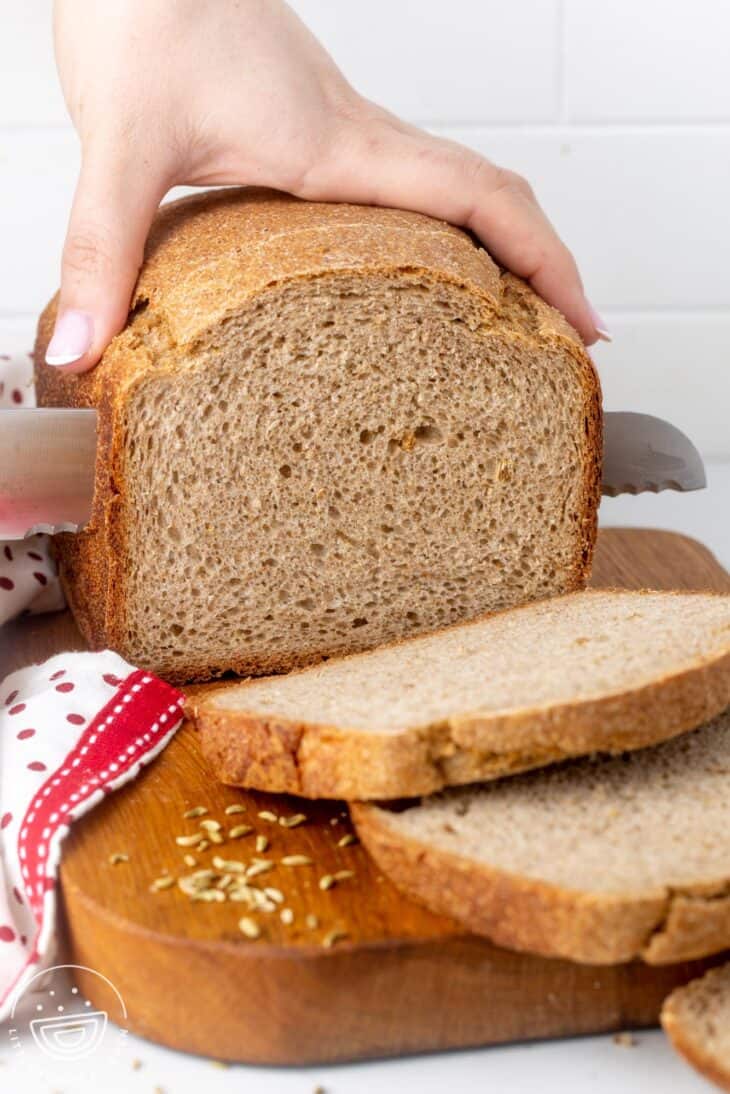 Easy Bread Machine Rye Bread Recipe - Little Sunny Kitchen