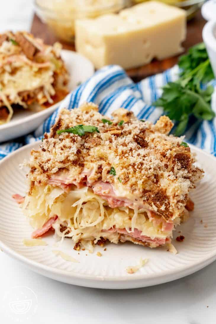 Easy Reuben Casserole Recipe - Little Sunny Kitchen