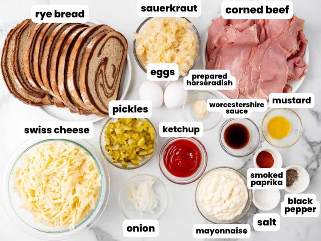 Easy Reuben Casserole Recipe - Little Sunny Kitchen