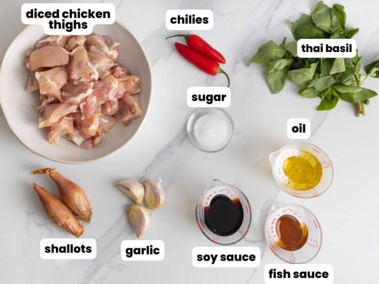 Thai Basil Chicken - Little Sunny Kitchen