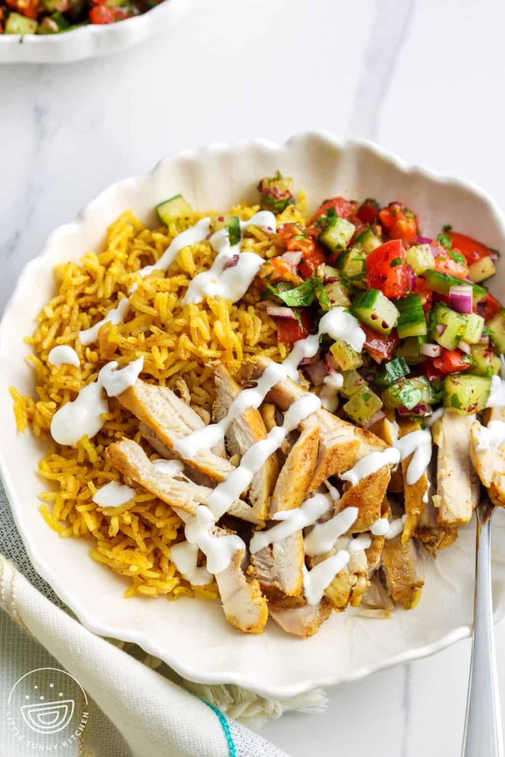 Shawarma Rice - Little Sunny Kitchen