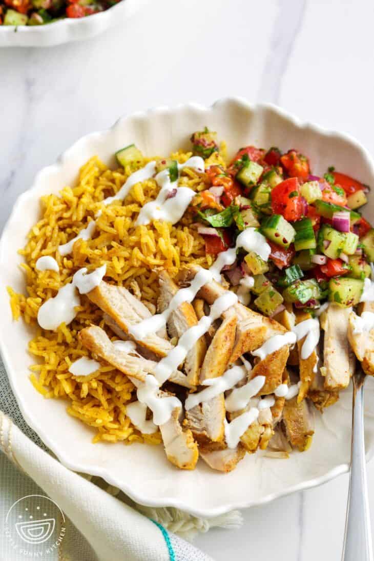 Shawarma Rice - Little Sunny Kitchen