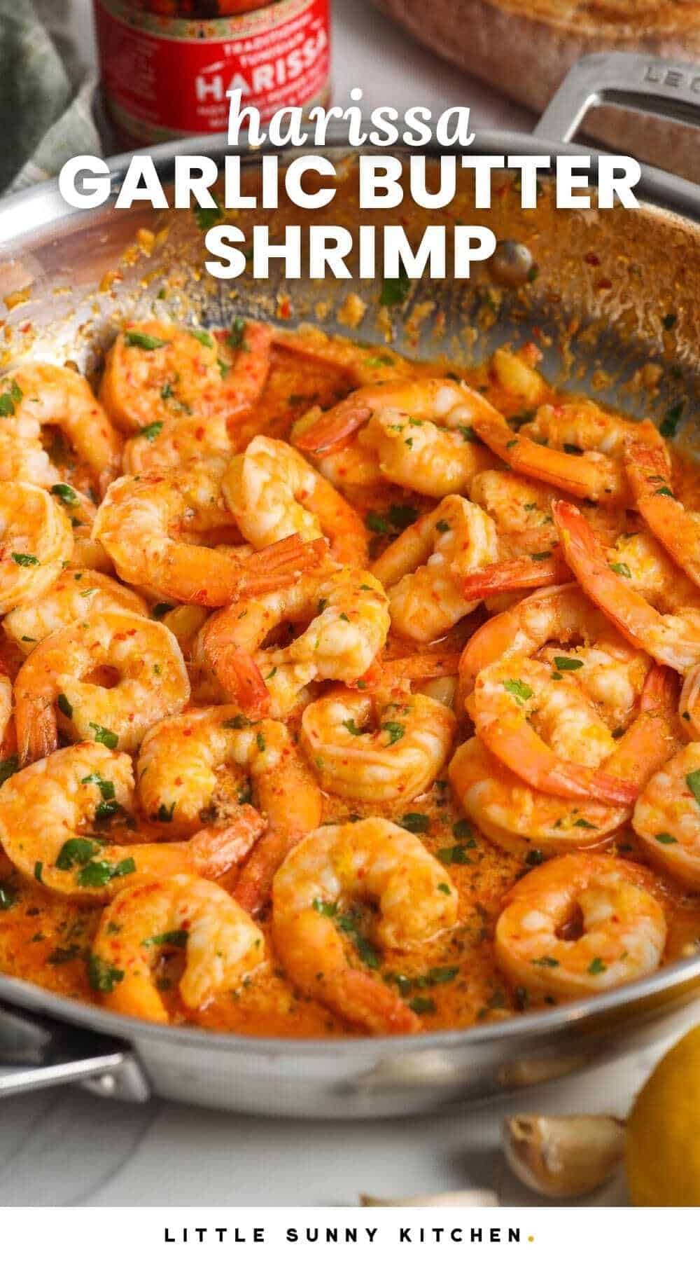 Spicy Garlic Butter Shrimp - Little Sunny Kitchen