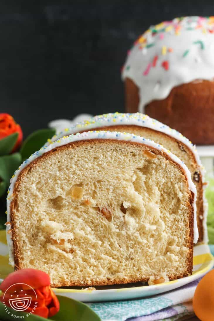 Traditional Russian Kulich - Little Sunny Kitchen