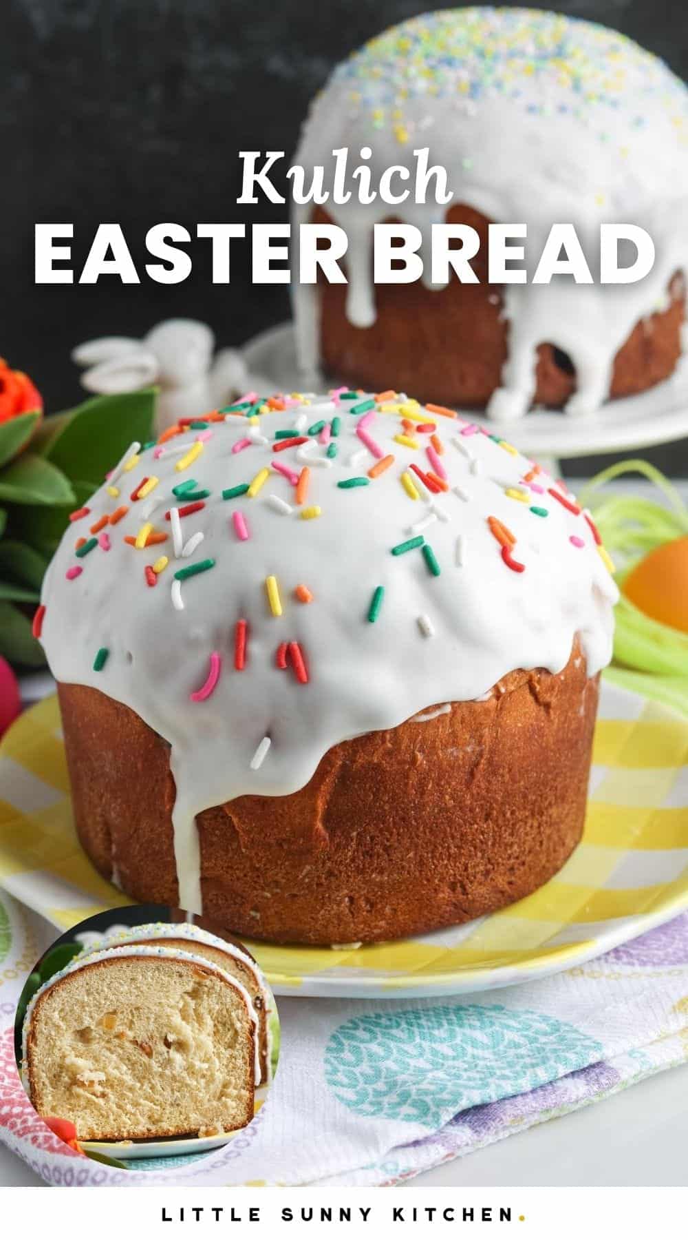 Traditional Russian Kulich - Little Sunny Kitchen