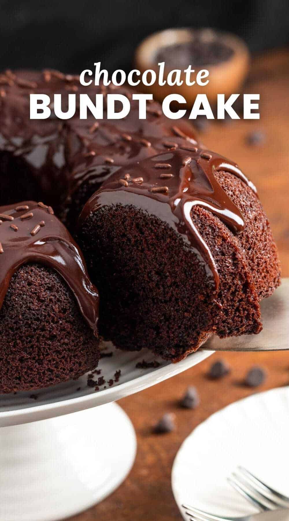 Chocolate Bundt Cake Recipe - Little Sunny Kitchen