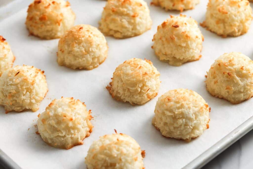 Easy Coconut Macaroons - Little Sunny Kitchen