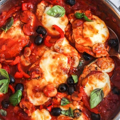 One Pan Chicken Pizzaiola