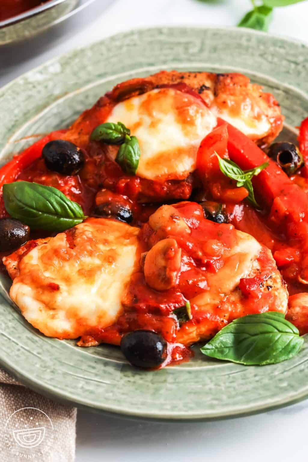 One Pan Chicken Pizzaiola