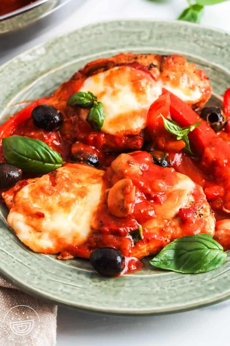 One Pan Chicken Pizzaiola