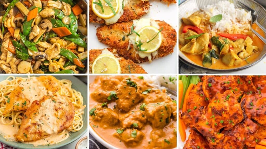 10 Chicken Dinners Ready in 30 Minutes or Less