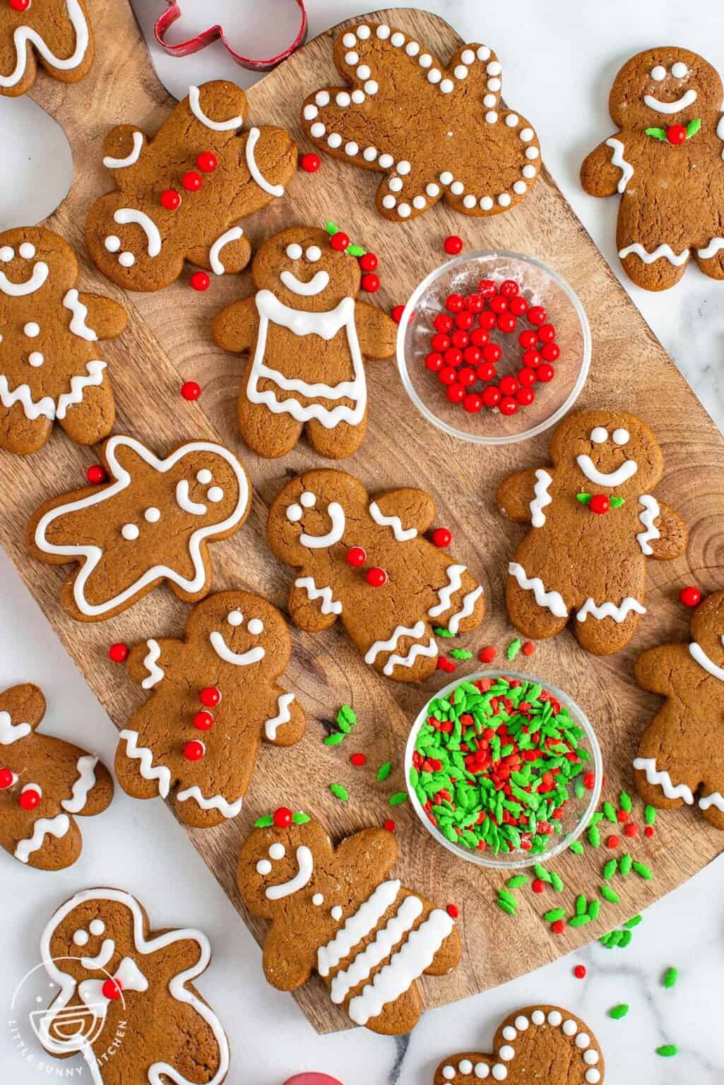 Easy Gingerbread Men Cookies