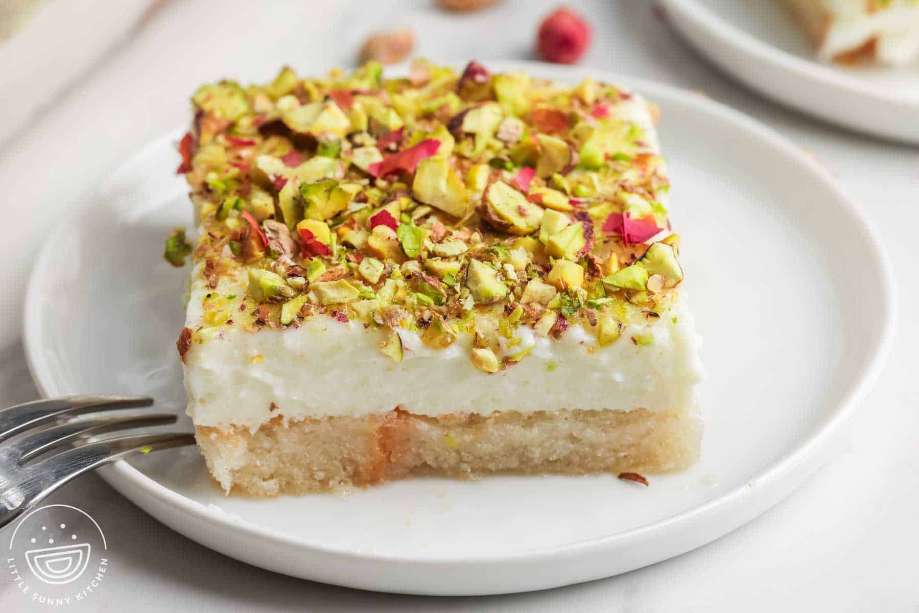Aish El Saraya Recipe | Creamy Lebanese No Bake Dessert