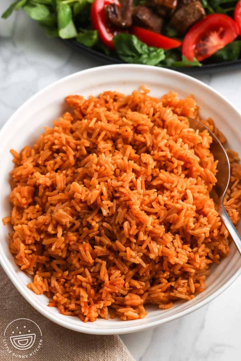 Vietnamese Tomato Rice Recipe (Cơm Đỏ)