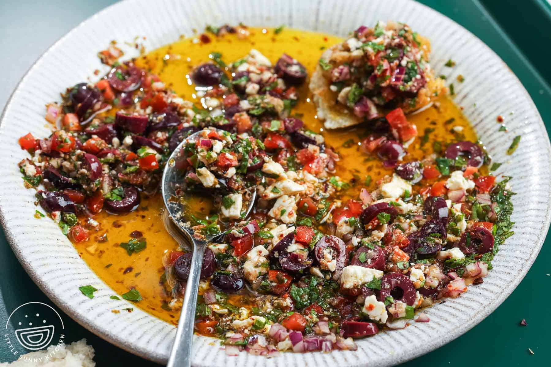 Mediterranean Olive Oil Dip for Bread