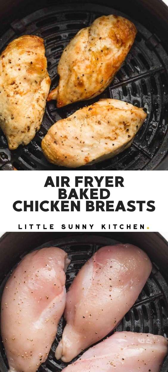 Air Fryer Chicken Breast (Healthier Crispy Fried Chicken)