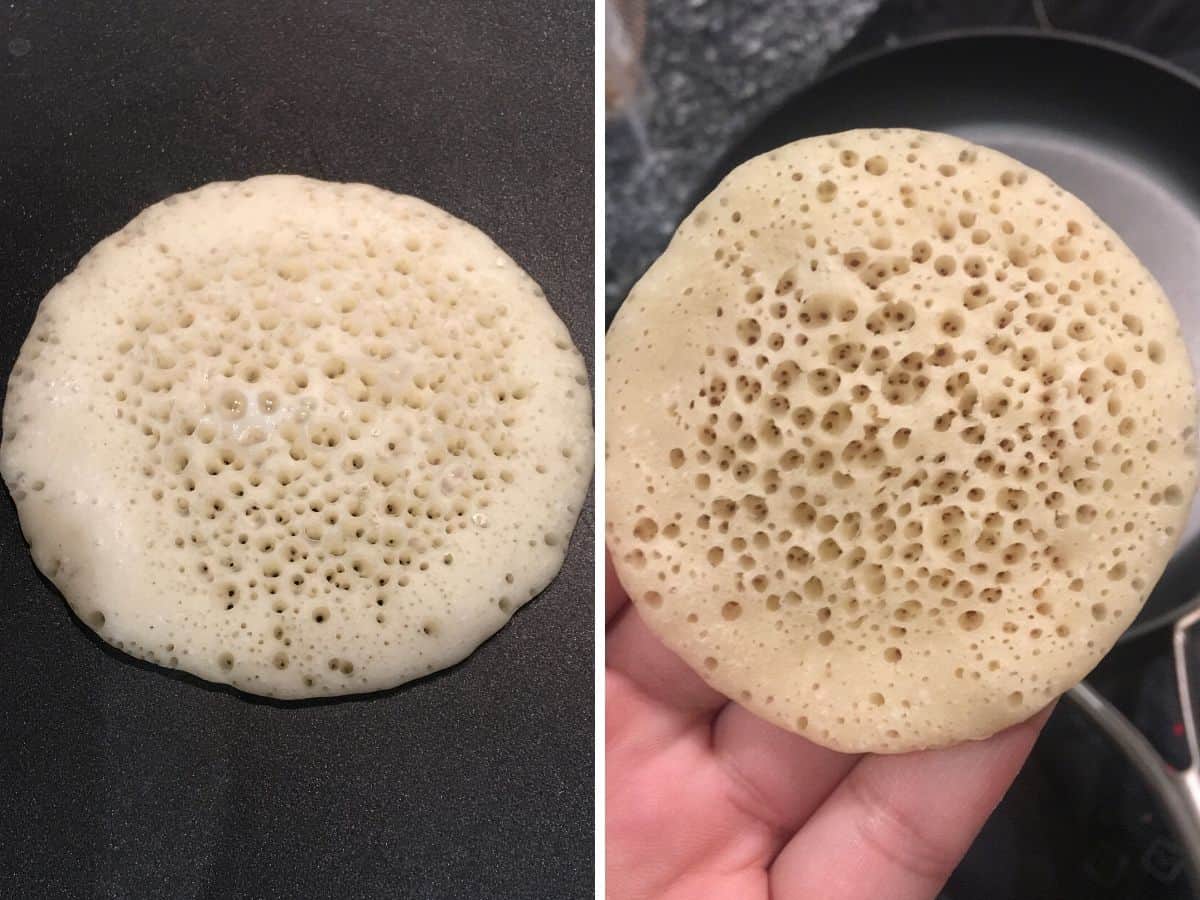 Atayef (Middle Eastern pancakes) - Little Sunny Kitchen