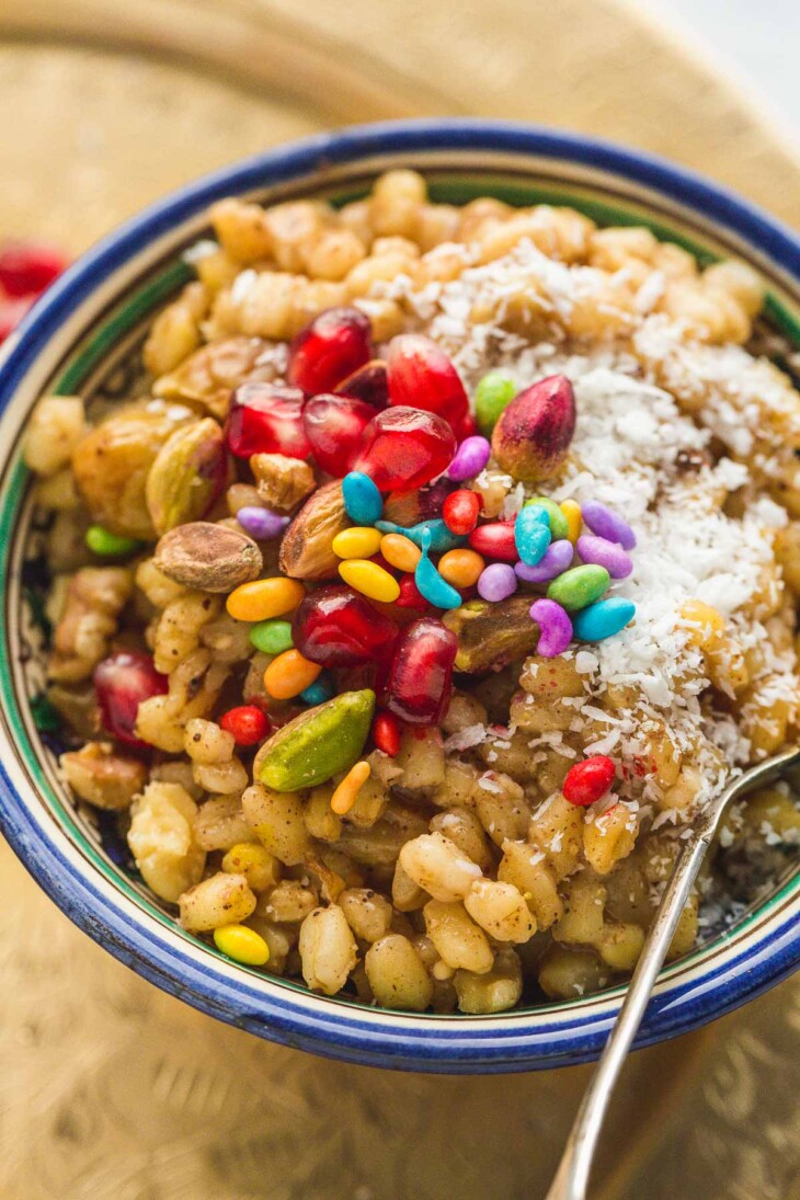 Bubara (Wheat Berry Pudding) Recipe - Little Sunny Kitchen