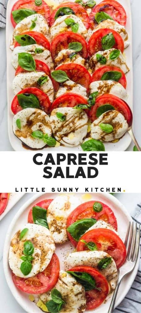 Caprese Salad - Little Sunny Kitchen
