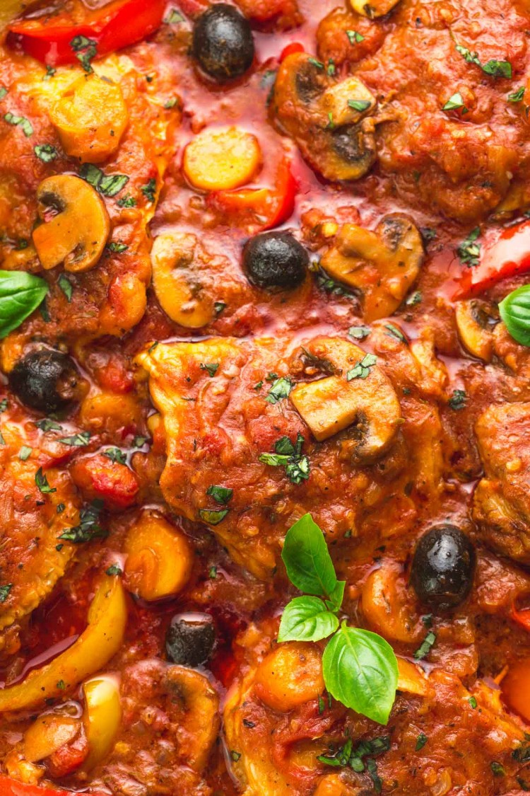 Chicken Cacciatore Recipe - Little Sunny Kitchen