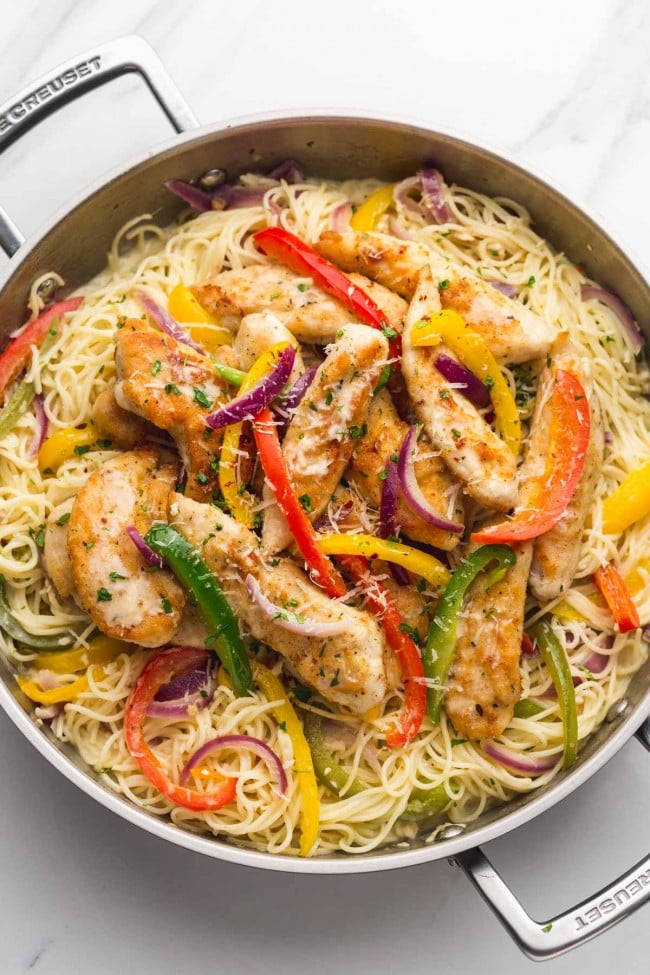 Best Chicken Scampi Recipe - Little Sunny Kitchen