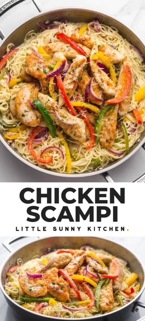 Chicken Scampi Recipe - Little Sunny Kitchen