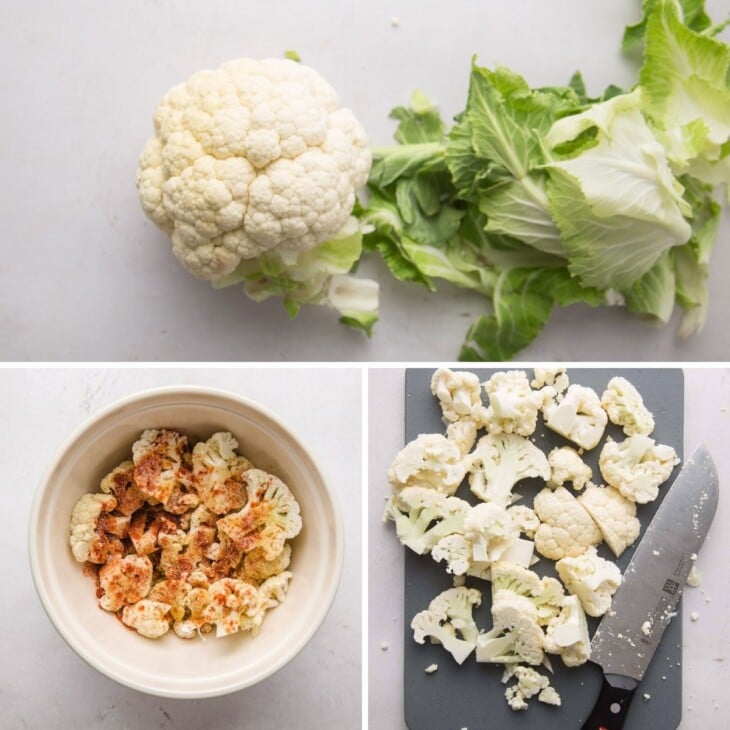 Crispy Air Fryer Cauliflower Recipe | Little Sunny Kitchen