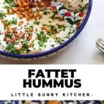 Fattet Hummus - Little Sunny Kitchen