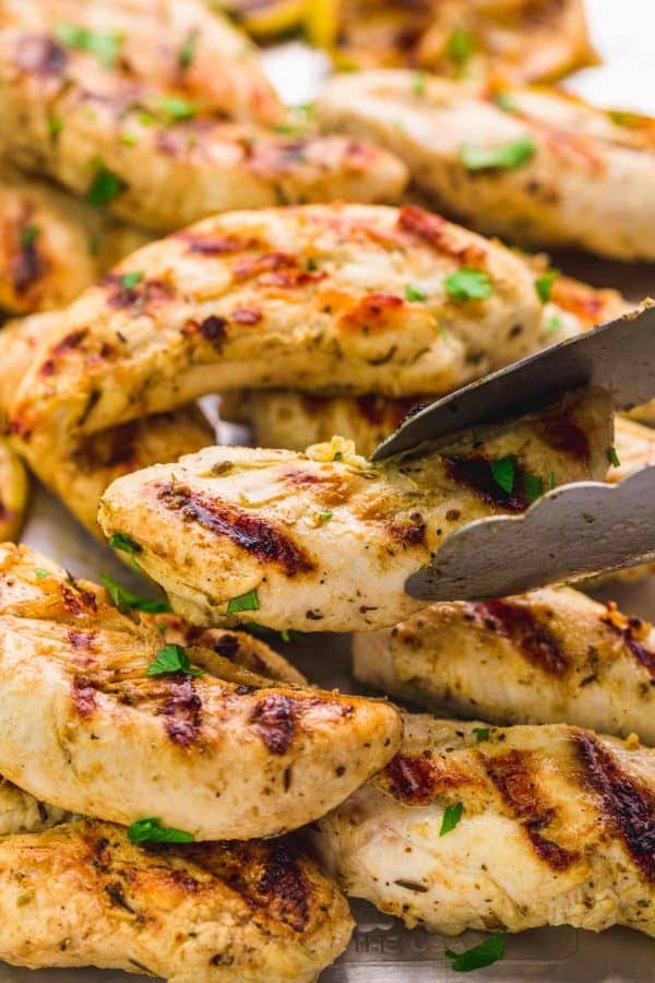 Best Grilled Chicken Tenders Recipe - Little Sunny Kitchen