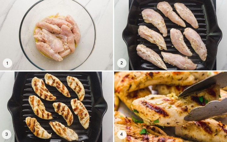 Best Grilled Chicken Tenders Recipe - Little Sunny Kitchen