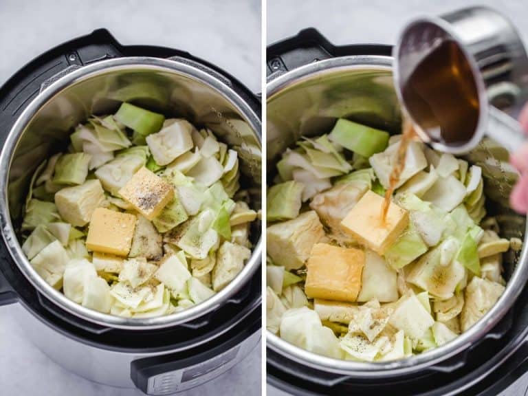 Instant Pot Buttered Cabbage | Little Sunny Kitchen