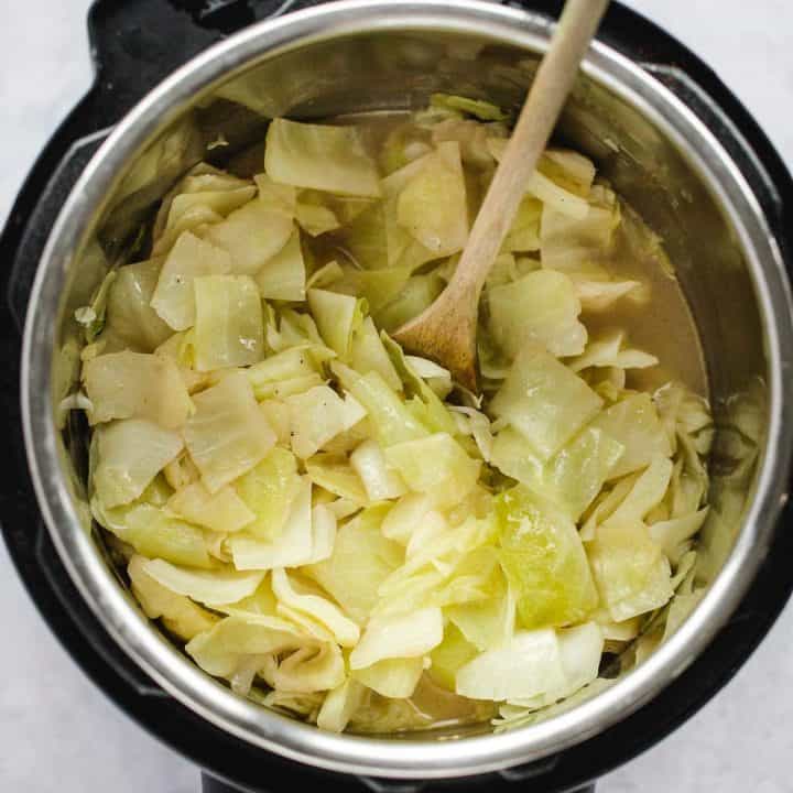 Instant Pot Buttered Cabbage | Little Sunny Kitchen
