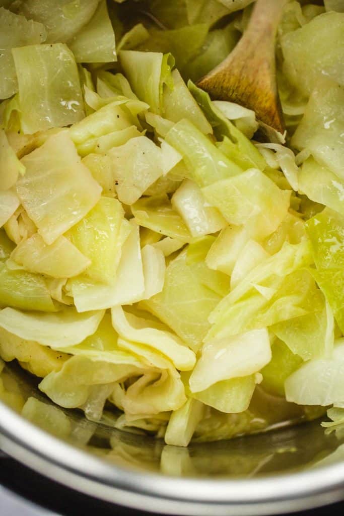 Instant Pot Buttered Cabbage - Little Sunny Kitchen