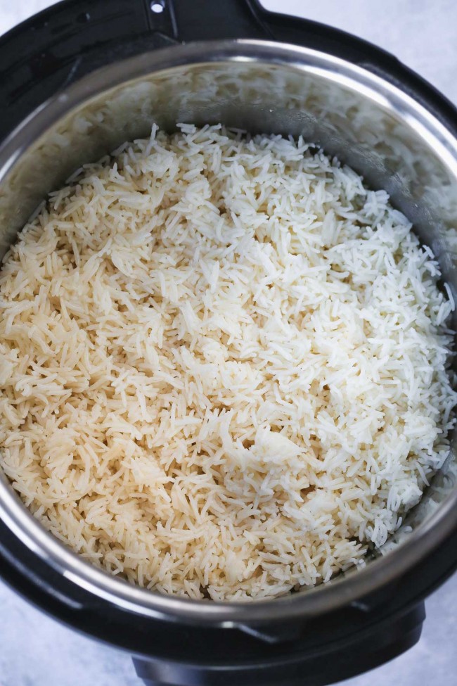 Perfectly Cooked Instant Pot Basmati Rice - Little Sunny Kitchen