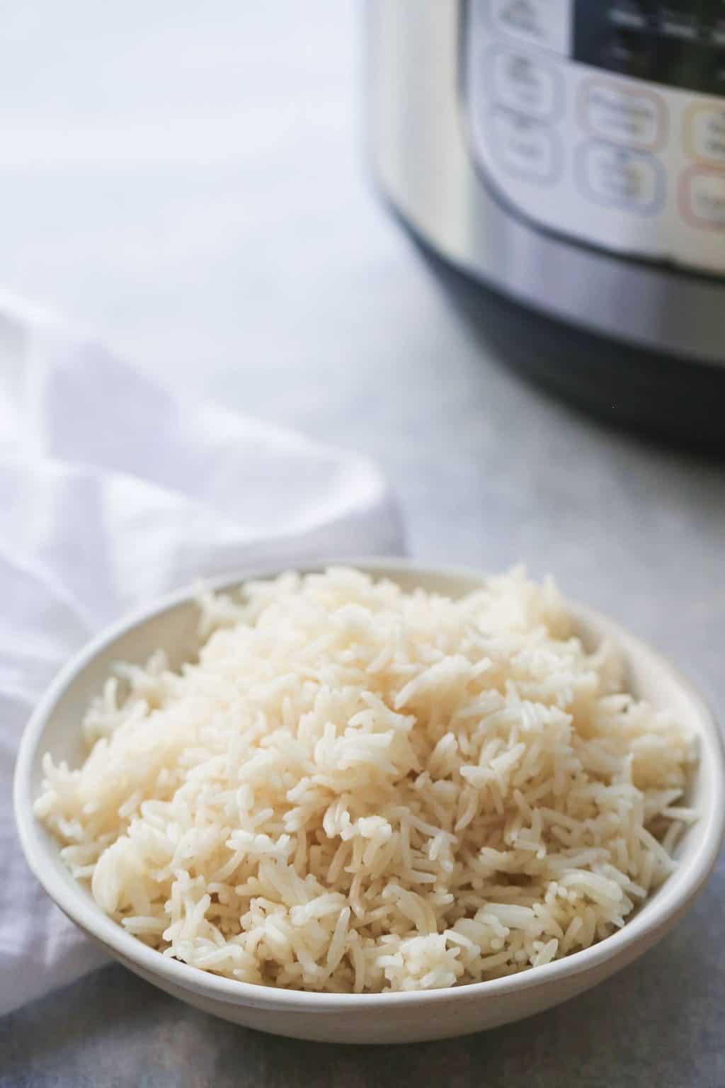 Perfectly Cooked Instant Pot Basmati Rice - Little Sunny Kitchen