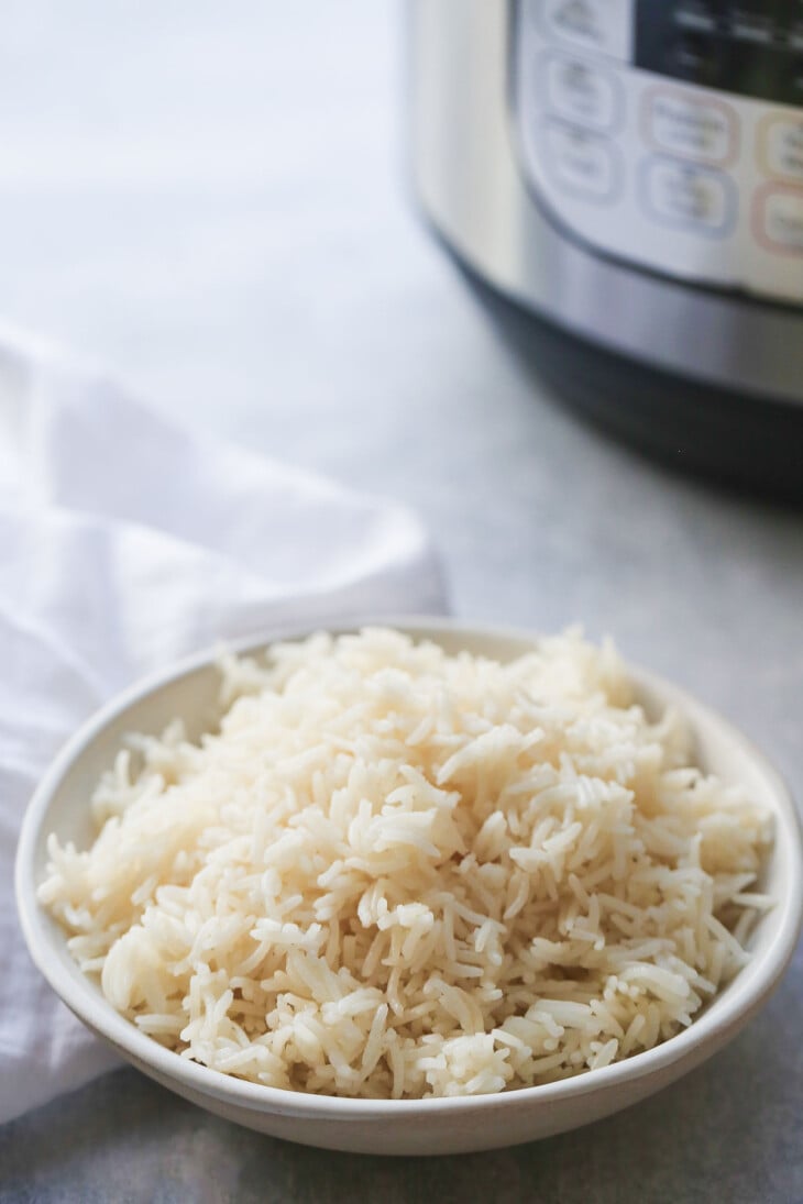 Perfectly Cooked Instant Pot Basmati Rice - Little Sunny Kitchen