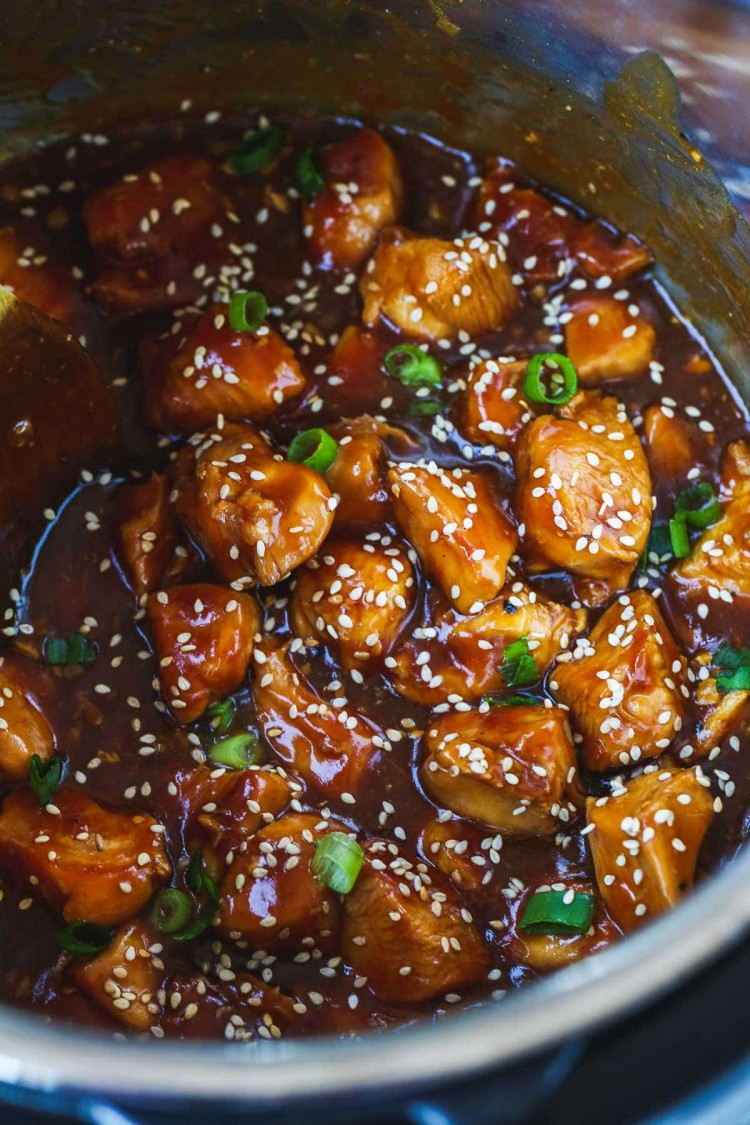 Instant Pot Sesame Chicken - Little Sunny Kitchen