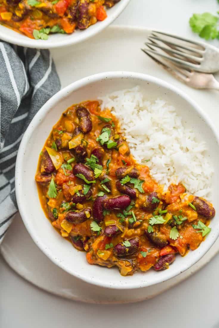 Kidney Bean Curry - Little Sunny Kitchen