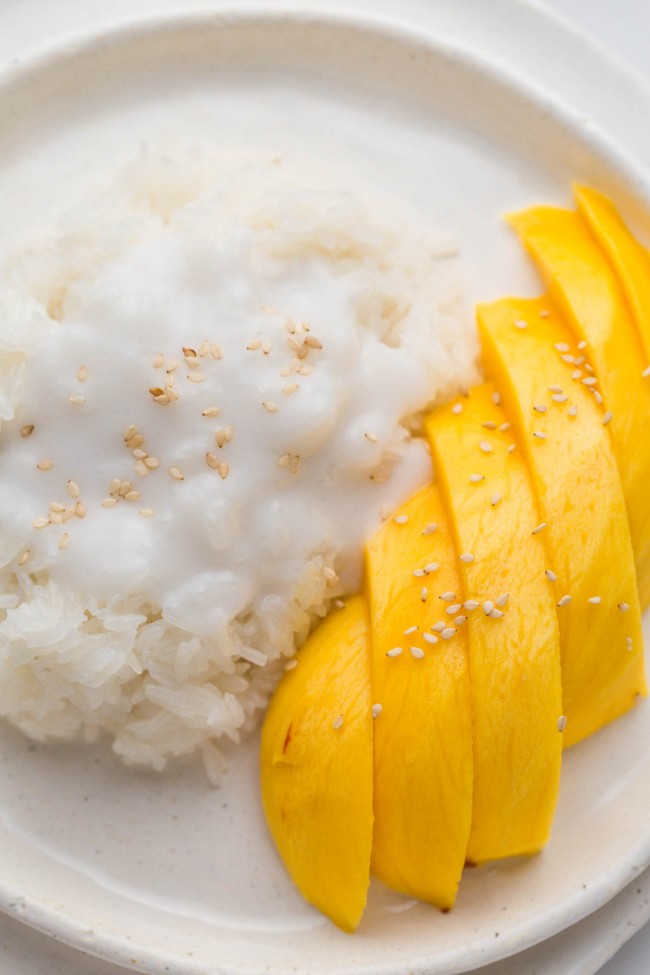 Thai Mango Sticky Rice | Khaoniao Mamuang Recipe