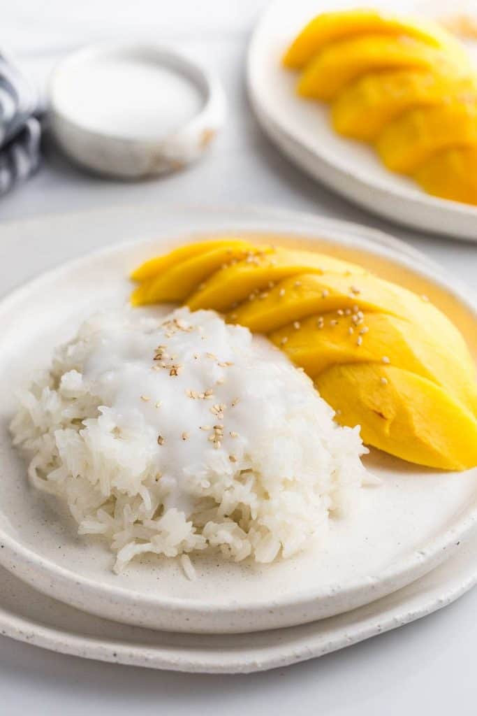 Thai Mango Sticky Rice | Khaoniao Mamuang Recipe
